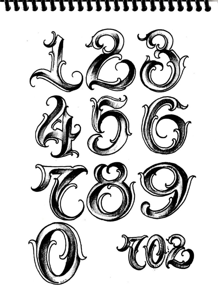 Big Meas Numbers 2 Go4 | 刺青用品専門店・タトゥー道具販売の文身堂